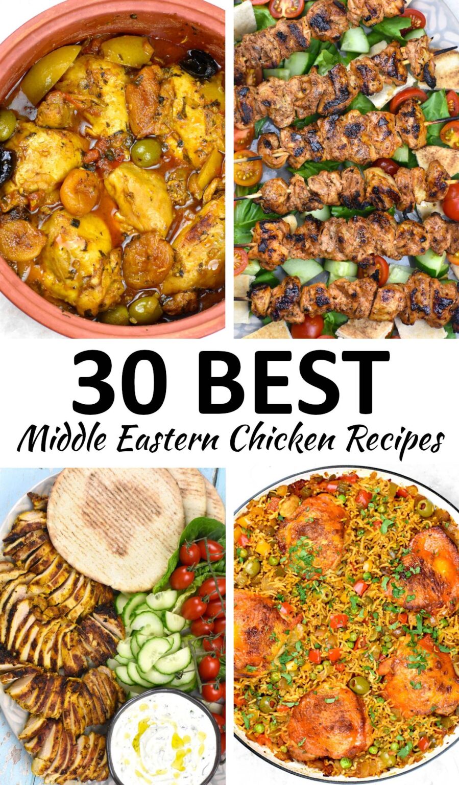 The 30 BEST Middle Eastern Chicken Recipes - GypsyPlate
