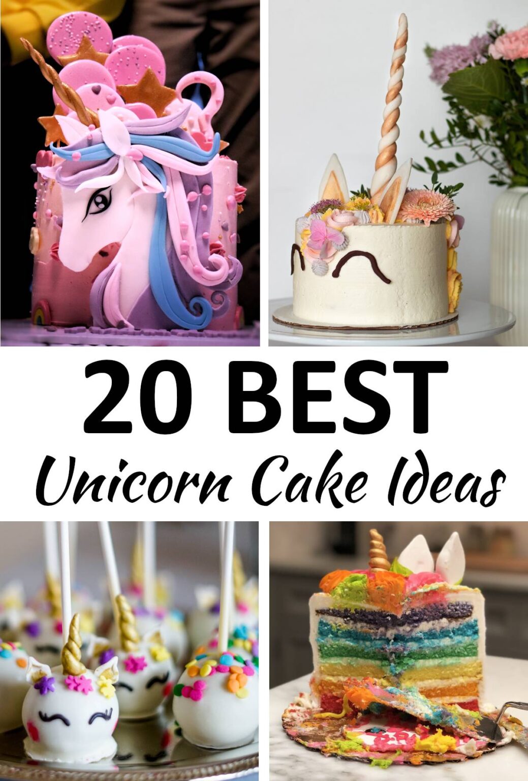 The 20 BEST Unicorn Cake Ideas - GypsyPlate