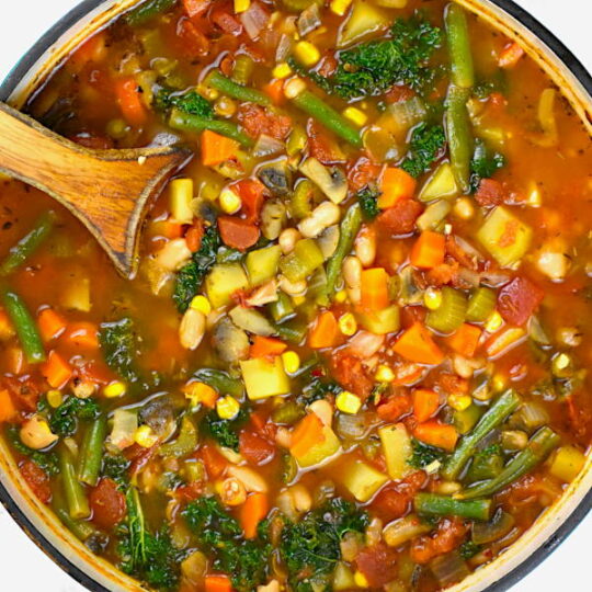 Easy Vegetable Soup - GypsyPlate