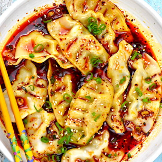Spicy Dumplings - GypsyPlate