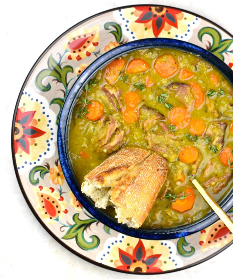 Easy Split Pea Soup - GypsyPlate