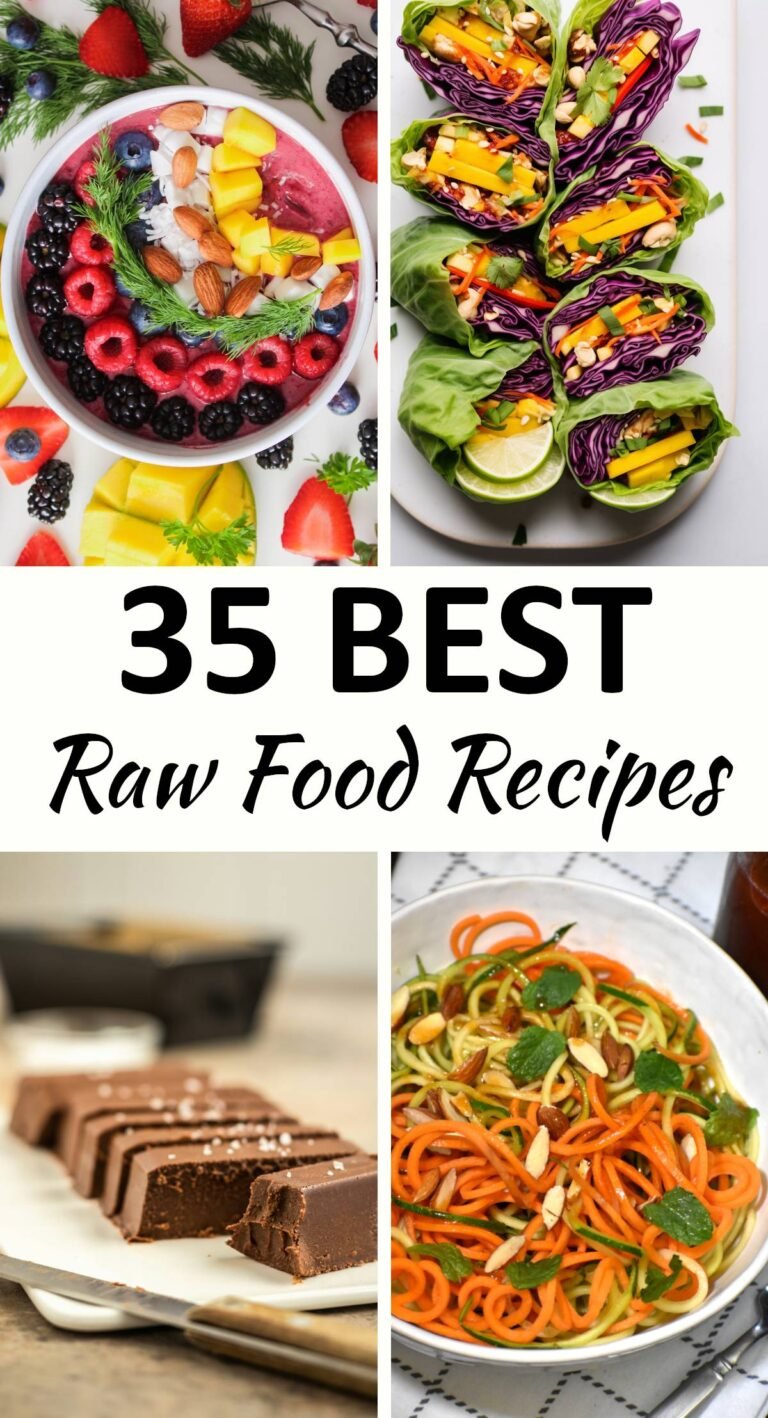 The 35 BEST Raw Food Recipes - GypsyPlate