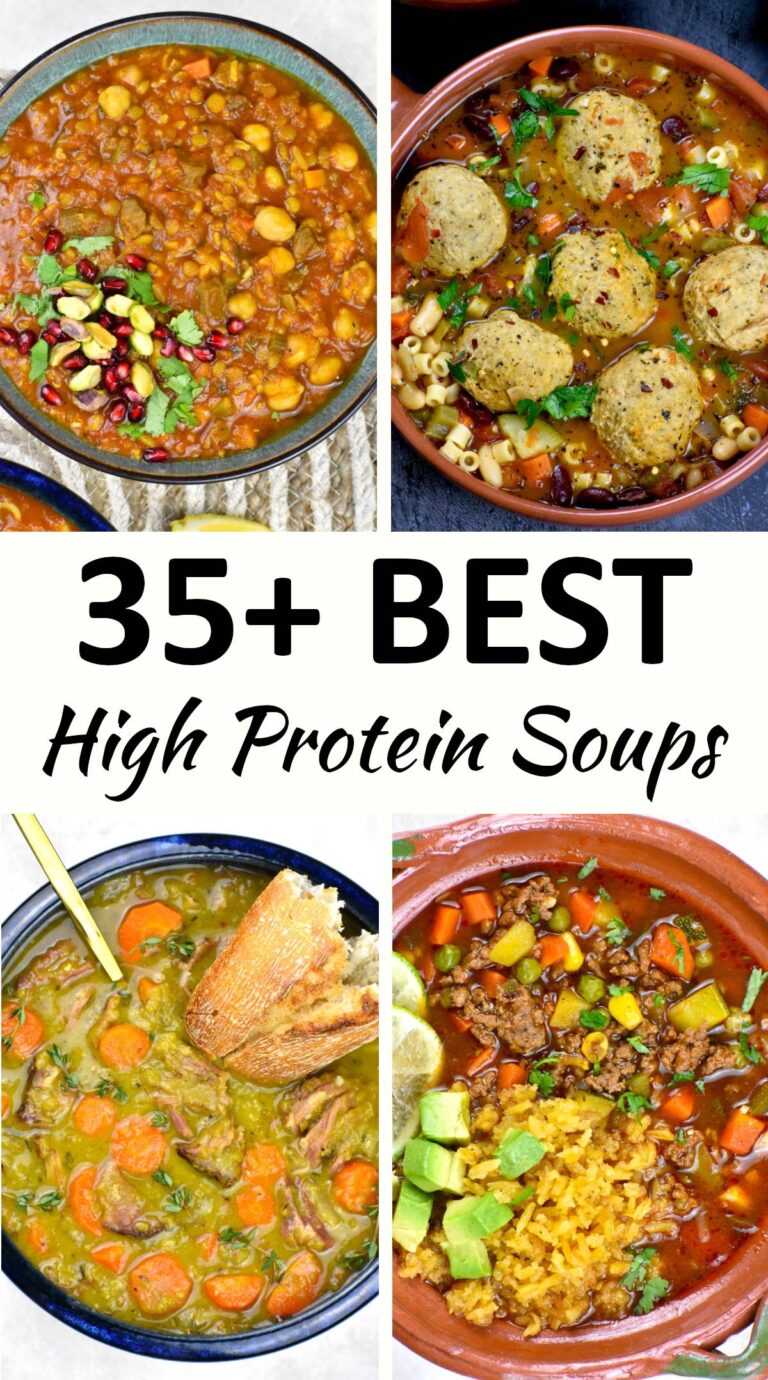 The 35+ BEST High Protein Soups - GypsyPlate