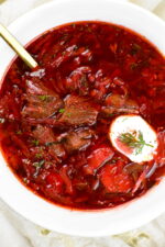 Classic Borscht Recipe - GypsyPlate