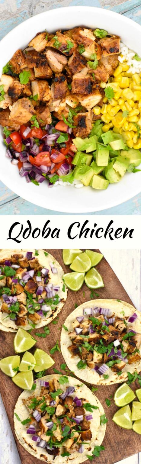 Qdoba Chicken - GypsyPlate