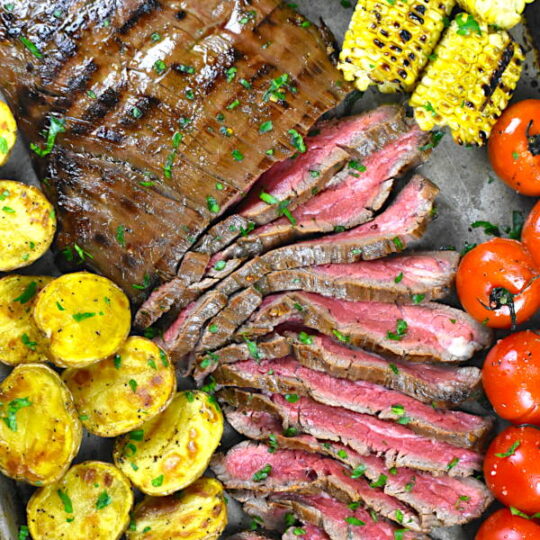 Grilled Flank Steak - GypsyPlate