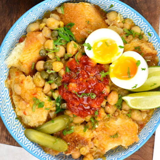 Lablabi (Tunisian Chickpea Soup) - GypsyPlate