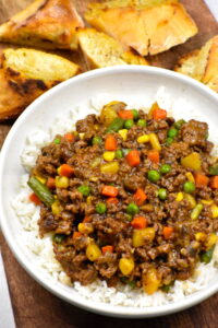 Savoury Mince (Australian Ground Beef) - GypsyPlate