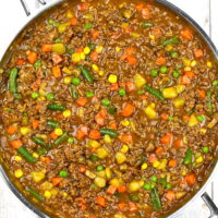 Savoury Mince (Australian Ground Beef) - GypsyPlate