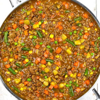 Savoury Mince (Australian Ground Beef) - GypsyPlate