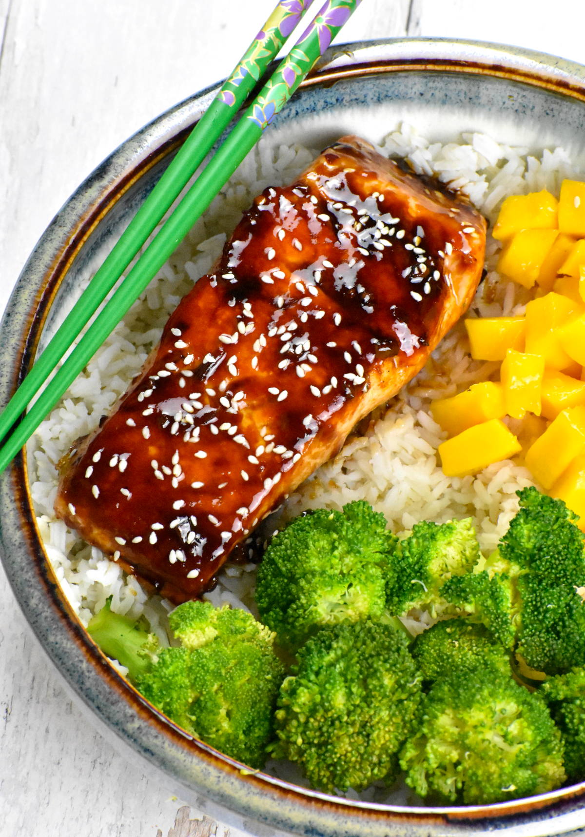 Teriyaki Salmon Bowls - GypsyPlate