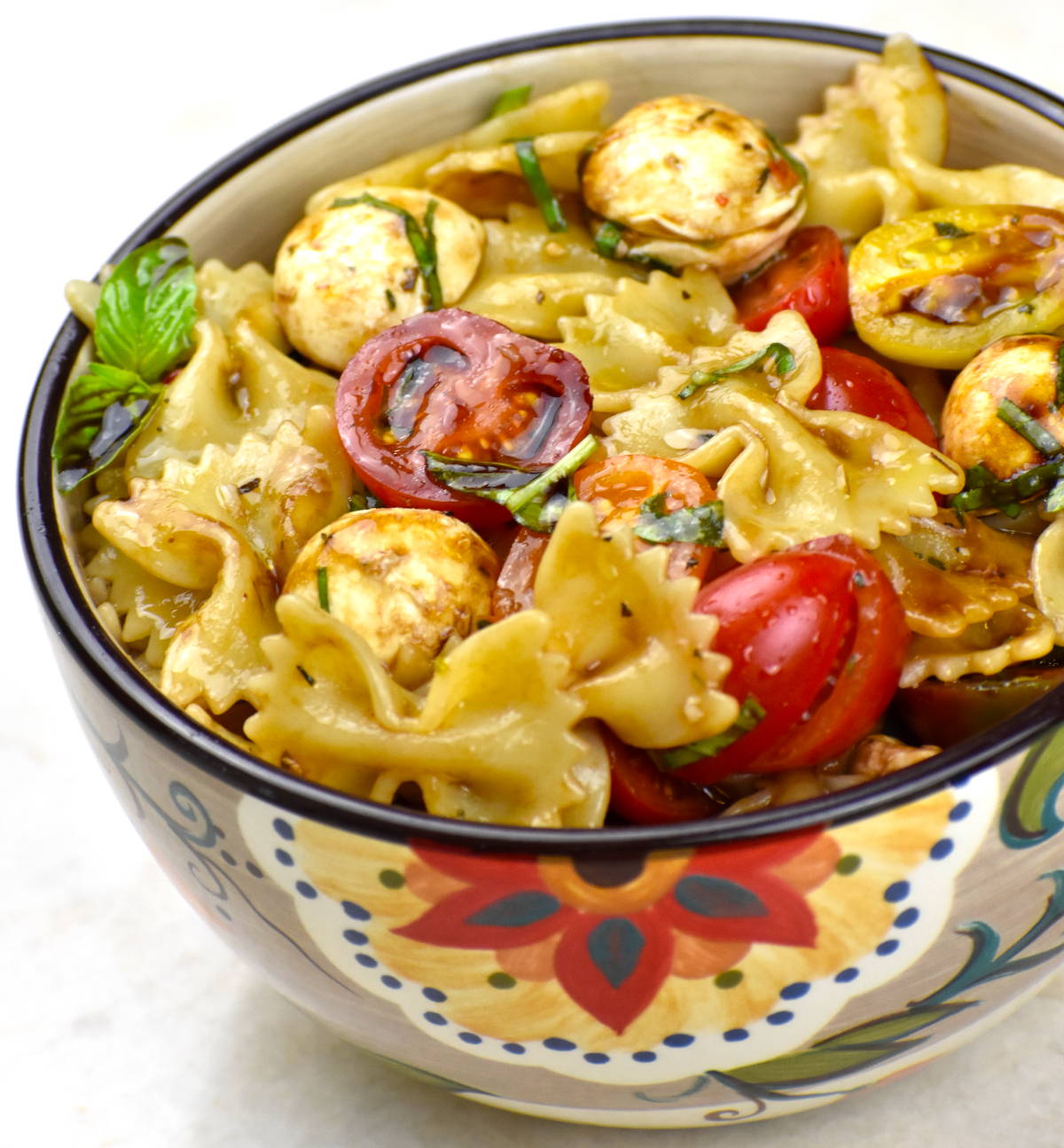 Caprese Pasta Salad - GypsyPlate
