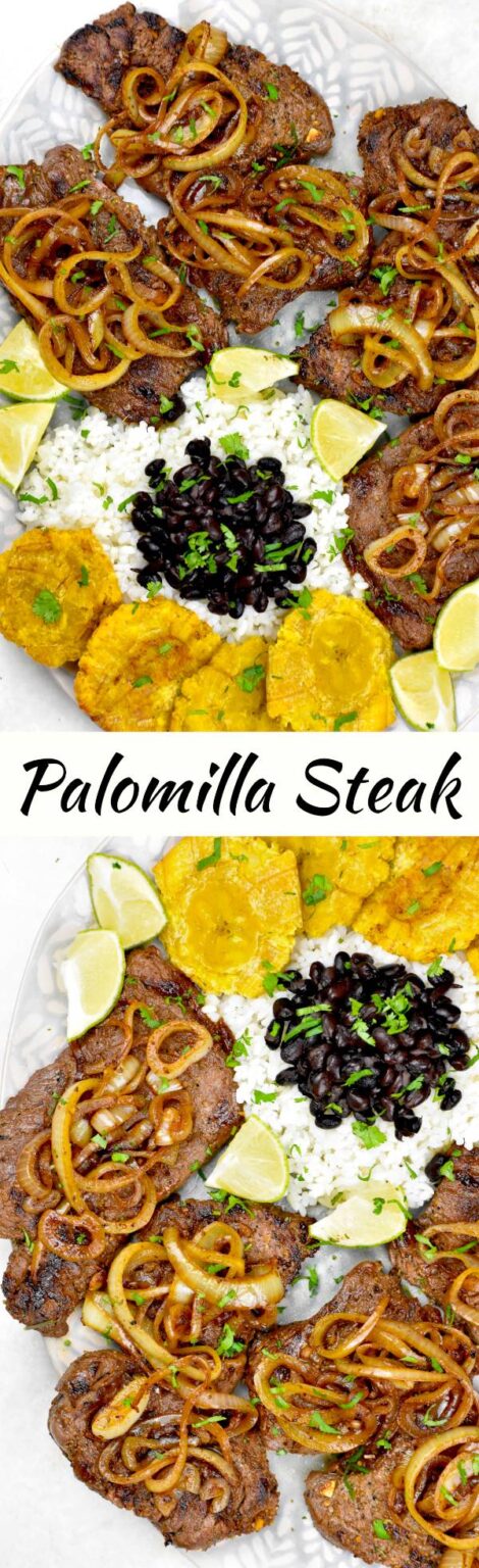 Palomilla Steak (Bistec de Palomilla) - GypsyPlate