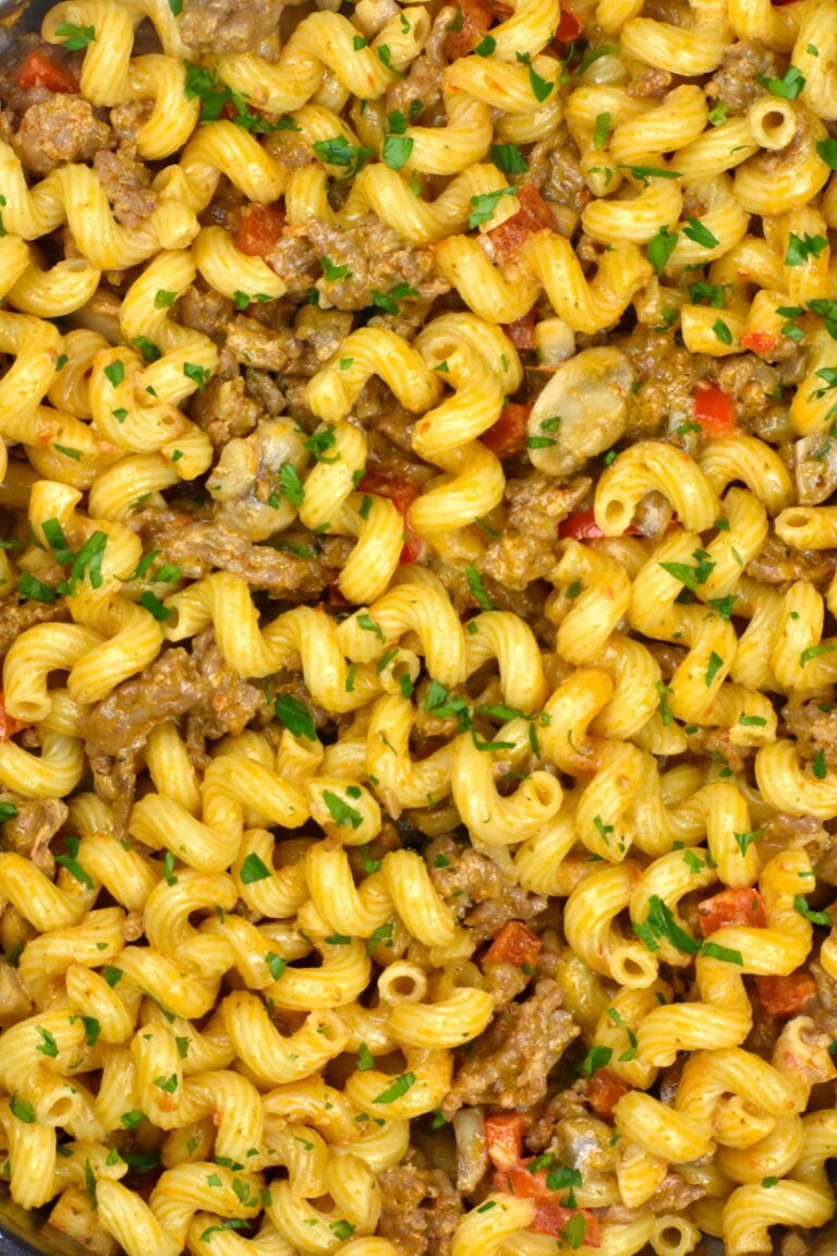 Creamy Cavatappi Pasta - GypsyPlate