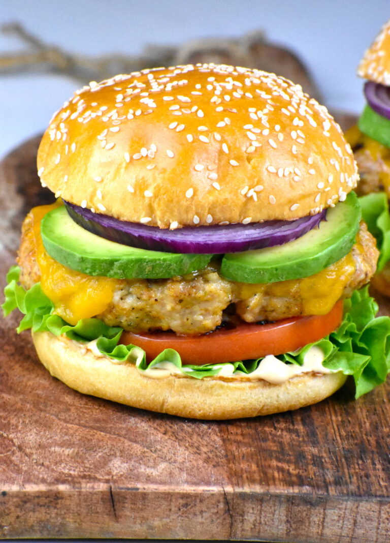 Ground Chicken Burgers - GypsyPlate