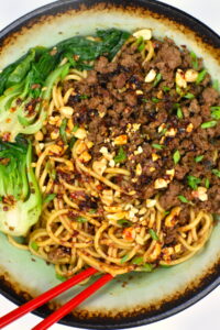 Dan Dan Noodles (Spicy Sichuan Noodles) - GypsyPlate