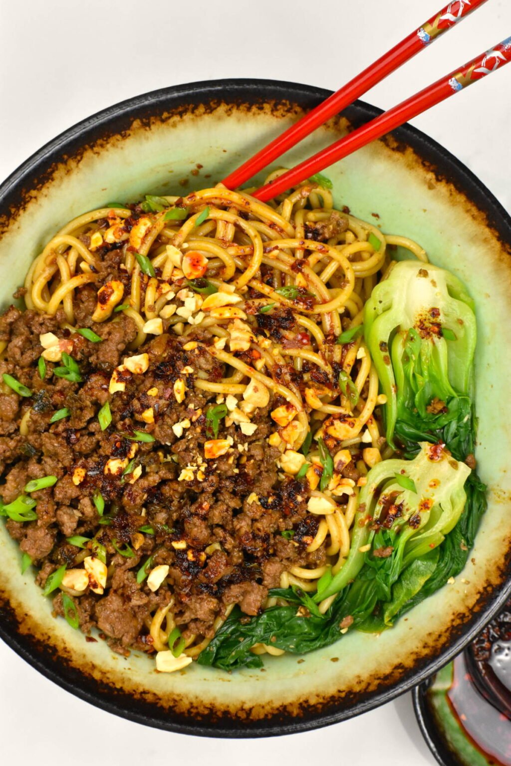 Dan Dan Noodles (Spicy Sichuan Noodles) - GypsyPlate