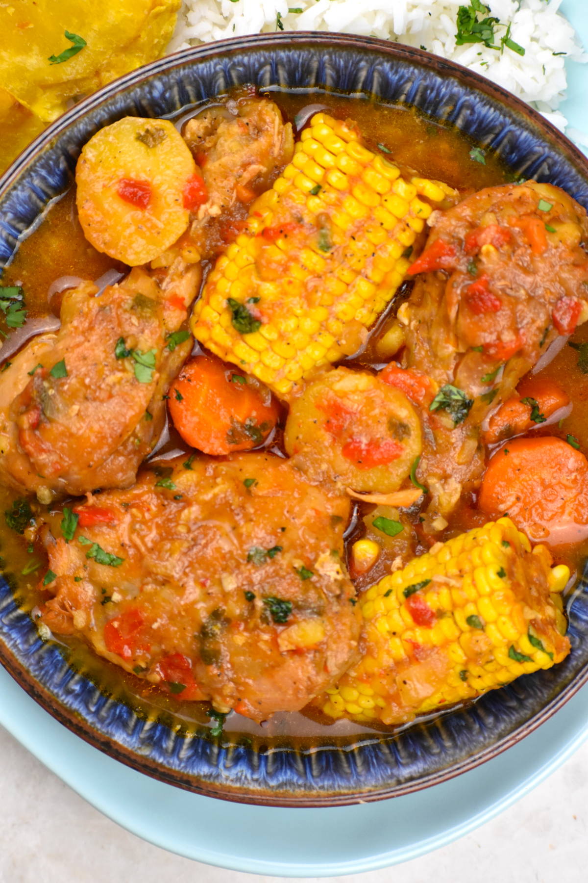 Sudado de Pollo (Colombian Chicken Stew) - GypsyPlate