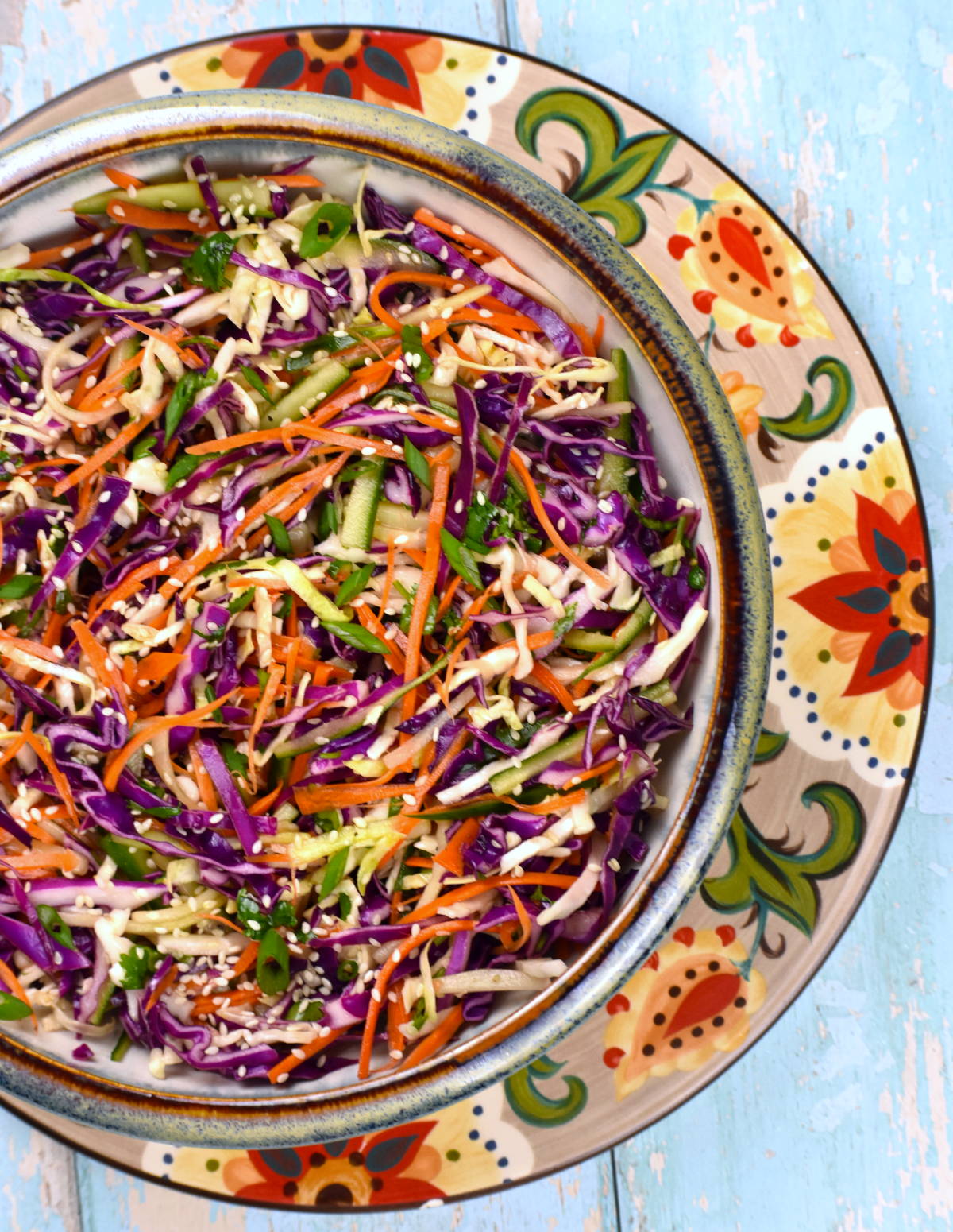 Asian Coleslaw - GypsyPlate