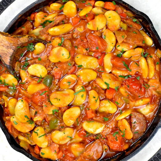 Spanish Butter Beans - GypsyPlate