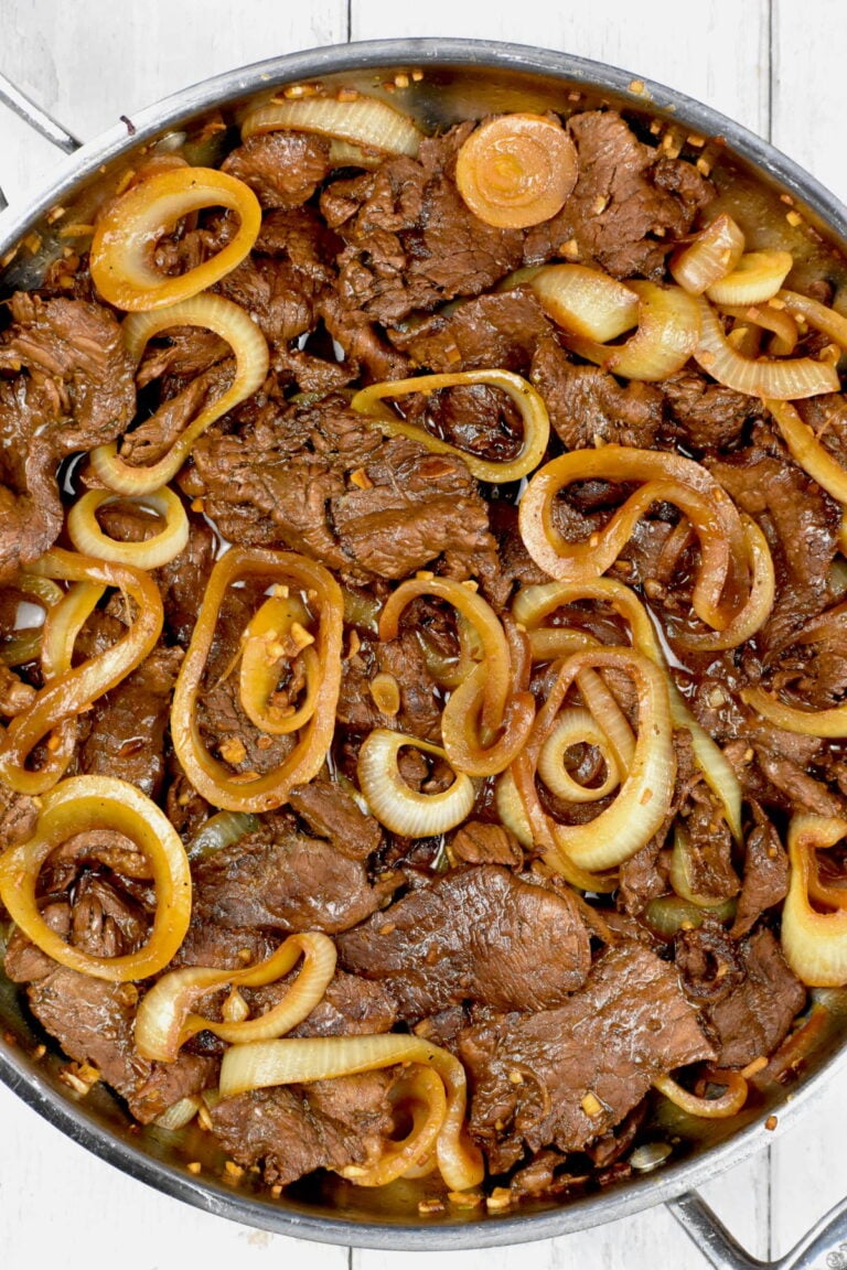 Bistek Tagalog (Filipino Beef Steak) - GypsyPlate
