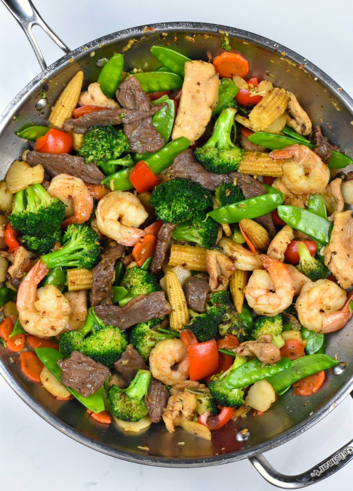 Chinese Restaurant Happy Family Stir Fry - GypsyPlate