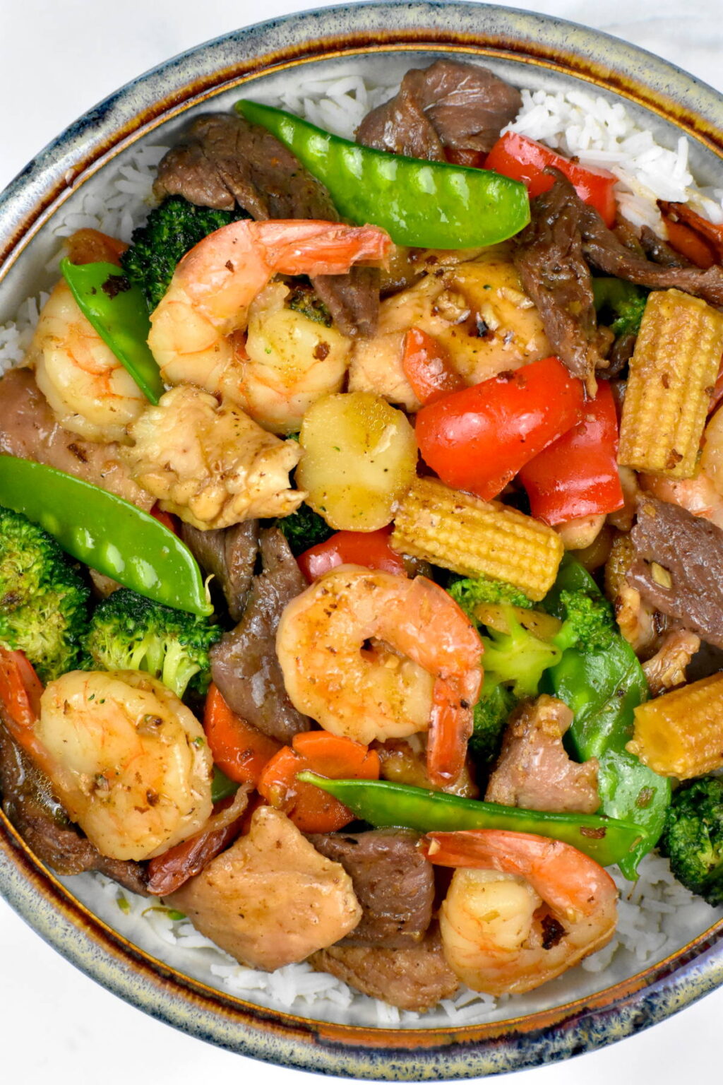 Chinese Restaurant Happy Family Stir Fry - GypsyPlate