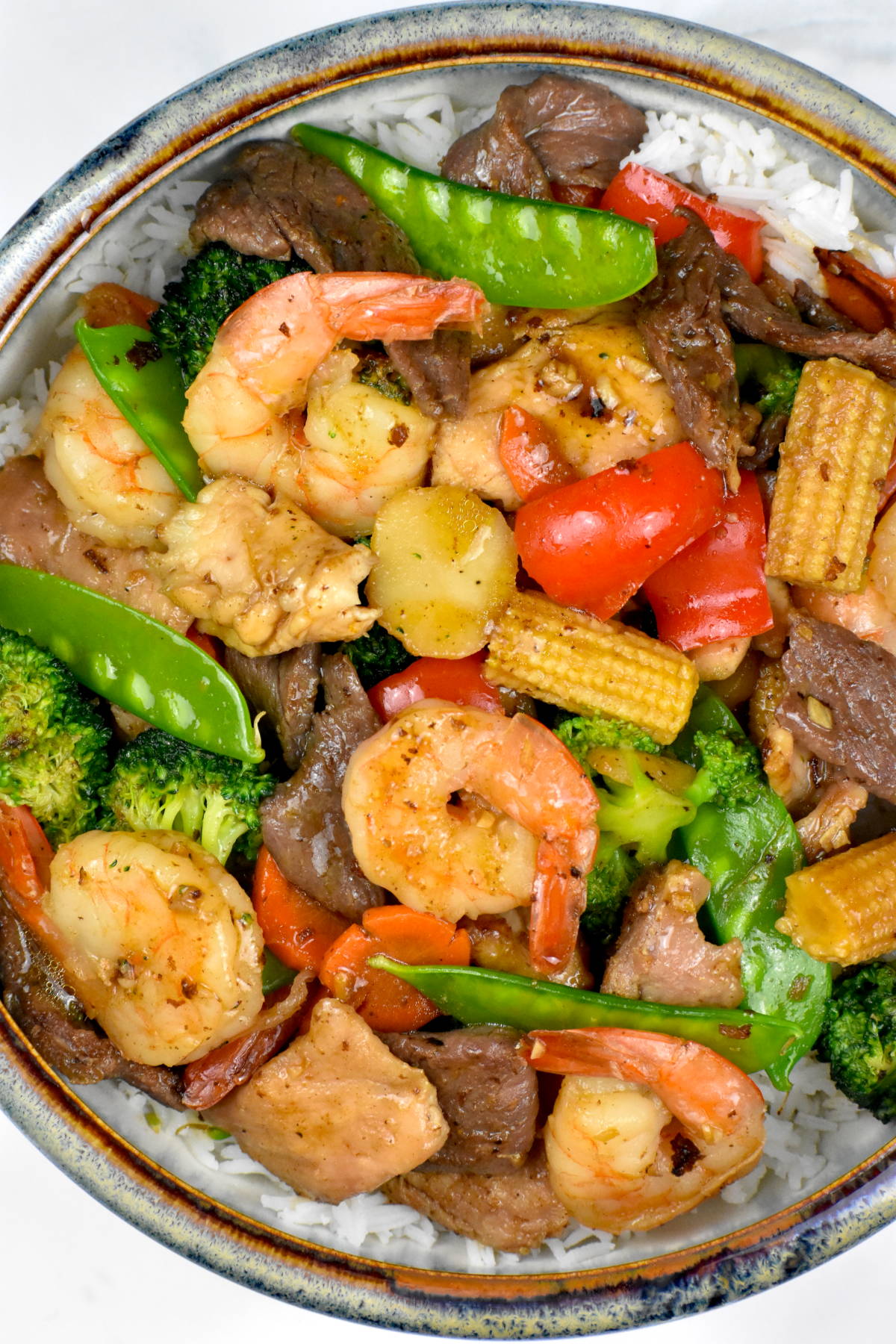 Chinese Restaurant Happy Family Stir Fry - GypsyPlate