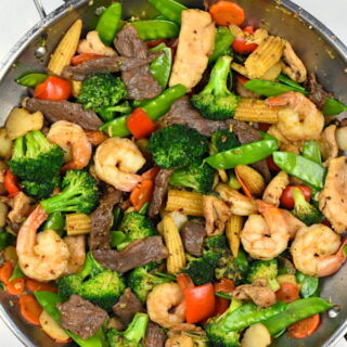 Chinese Restaurant Happy Family Stir Fry - GypsyPlate