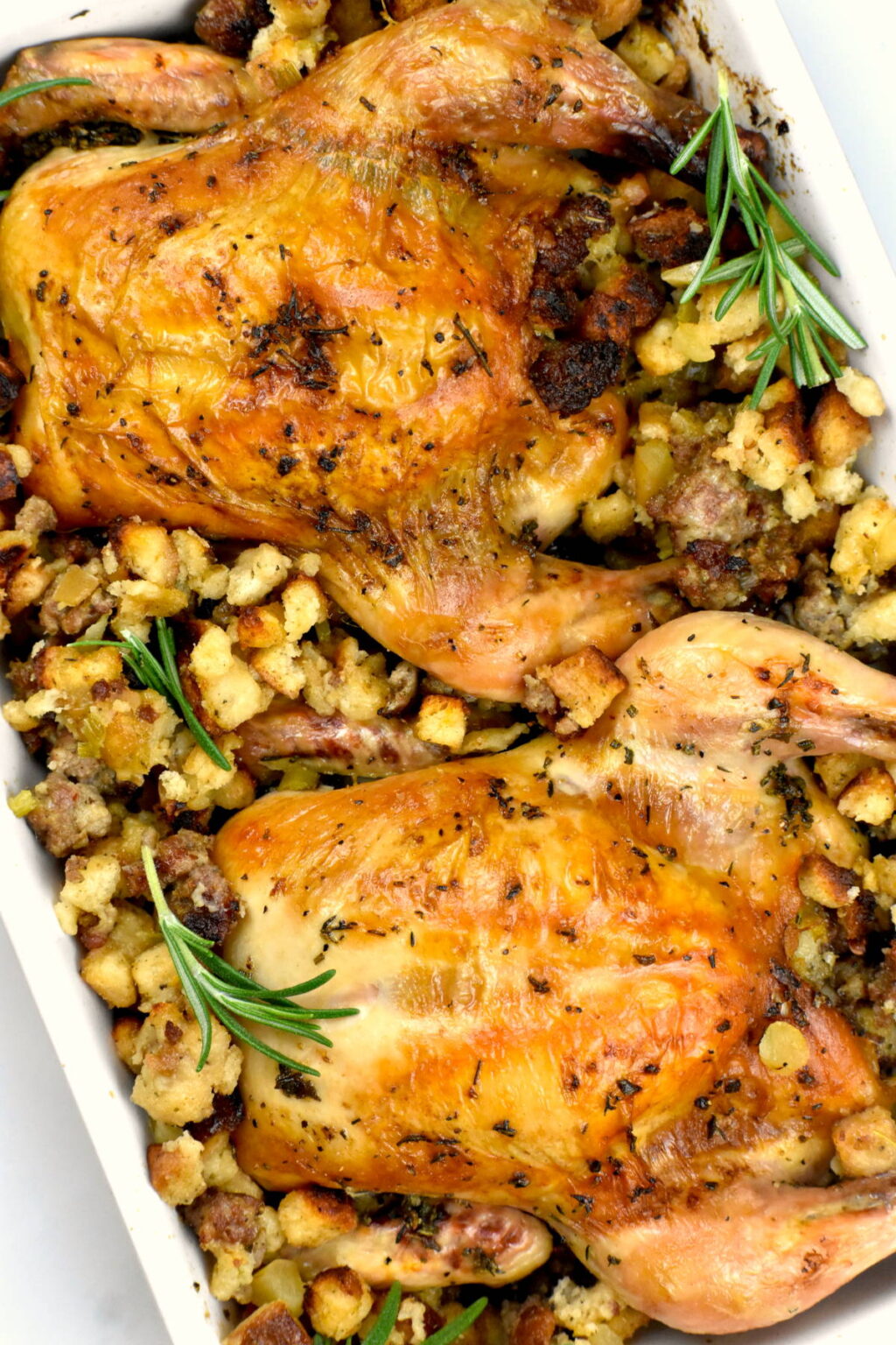 Stuffed Cornish Hens - GypsyPlate