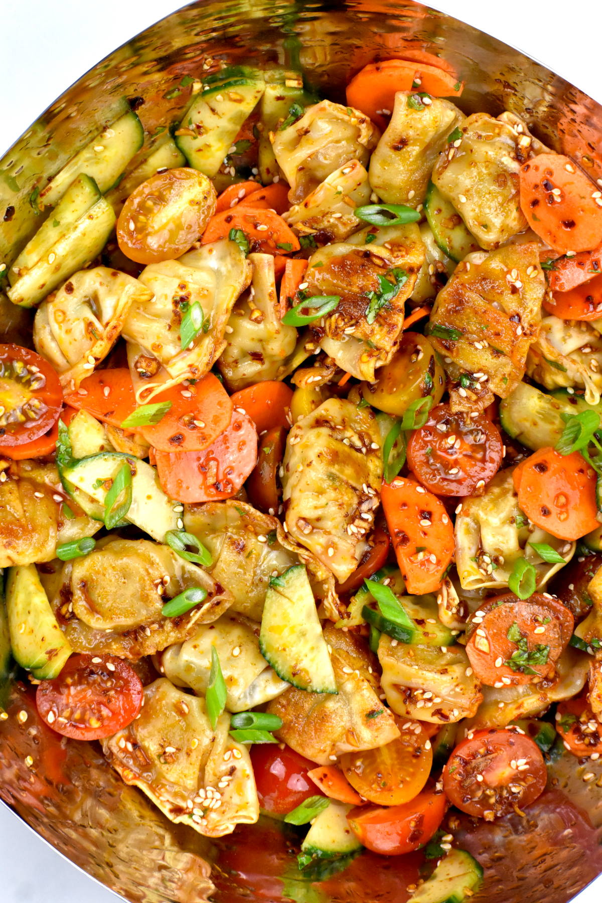 Dumpling Salad - GypsyPlate
