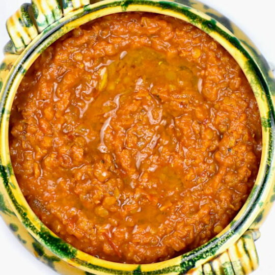 Misir Wat (Ethiopian Lentil Stew) - GypsyPlate